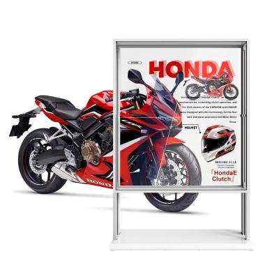 China 55 Inch 4K High Brightness Self-Luminous Transparent OLED Display for Premium Commercial Applications for sale