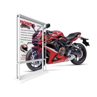 China 55 Inch 4K High Brightness Self-Luminous Transparent OLED Display for Premium Commercial Applications for sale
