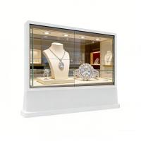 China 55 Inch 2x2 Spliced Transparent OLED Display for Large-Scale Digital Signage and Immersive Video Walls for sale