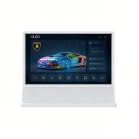 China 55 Inch 2x2 Spliced Transparent OLED Display for Large-Scale Digital Signage and Immersive Video Walls for sale