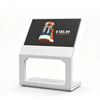 China 55 Inch Floor Standing Transparent OLED Touch Display With High Brightness For Interactive Exhibitions for sale