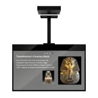 China 55 Inch Suspended Transparent OLED Display for Floating Window Visual Merchandising for sale