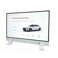China 55 Inch Transparent Concierge Display for Hotel Reception and Premium Guest Services for sale