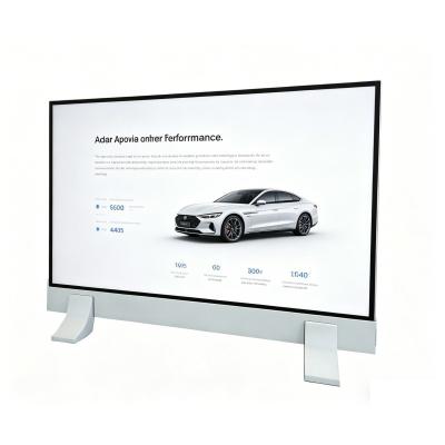 China 55 Inch Transparent Concierge Display for Hotel Reception and Premium Guest Services for sale