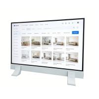China 55 Inch Transparent Concierge Display for Hotel Reception and Premium Guest Services for sale