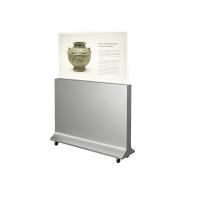 China 55 Inch Portable Lifting Transparent OLED Display for Product Launch Events and Brand Reveals for sale
