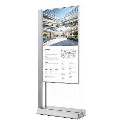 China 55 Inch Android Transparent OLED Display for Trade Show Booths and Event Marketing for sale