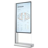 China 55 Inch Android Transparent OLED Display for Trade Show Booths and Event Marketing for sale