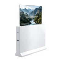 China 55 Inch Self-luminous OLED Ultra Thin Touch Panel Lifting Science center interactive transparent OLED Display for sale