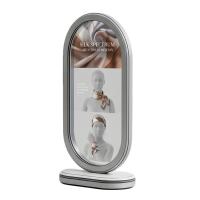 China 55 Inch Oval Transparent OLED Interactive Digital Signage for Creative Retail and Brand Spaces for sale