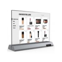 China 55 Inch Indoor Transparent OLED Touch Screen with Windows System and 10-Bit Color Depth for sale