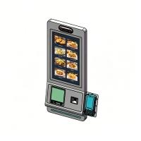 China 18.5 Inch All-in-One Android/Windows Touch POS System Kiosk Self-Service Ordering Machine with Printer NFC 1/2D Scanner-OEM for sale