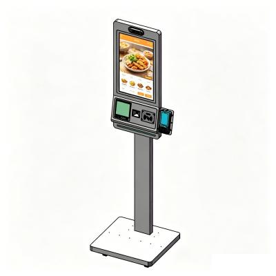 China 21.5 Inch Customer Service Kiosk Touch Screen Payment Terminal Kiosk For Restaurant for sale