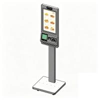 China 21.5 Inch Automatic Touch Screen Self-service Payment Kiosk Food Self Ordering Machine for Restaurant for sale