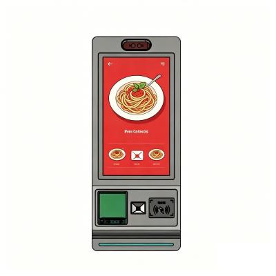 China 21.5 Inch Self-Service Kiosk Machine with Capacitive Touchscreen for Self-Service Ordering & Payment for sale
