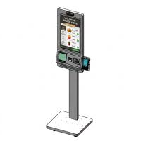 China 23.6-inch Thermal Printing Self-Service McDonald's Order Kiosk Touch Screen Food Ordering Machine for Shopping Malls SDK for sale