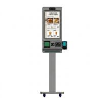 China 23.6-inch Thermal Printing Self-Service McDonald's Order Kiosk Touch Screen Food Ordering Machine for Shopping Malls SDK for sale