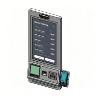 China 23.6 Inch Self-Service Hospital Clinic Medical Queue Registration with SDK Function Touch Screen Terminal Machine Self Ordering Kiosk for sale