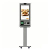 China 27 Inch Restaurant Unattended Desktop Automatic Touch Fast Food Self Ordering Payment for sale