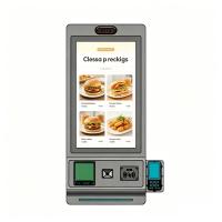 China 27 Inch Self-service Terminal Integrated Machine Hospital Government Affairs Scanning Settlement Cashier Ordering Machine for sale