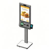 China 32 Inch Restaurants Pos Hardware System Self Service Cash Register With Printer for sale