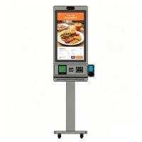 China 32 Inch Restaurants Pos Hardware System Self Service Cash Register With Printer for sale