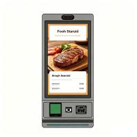 China 32 inch Vertical Touch Self Ordering Kiosk Pos System Payment Kiosk Machine CE Certified for sale