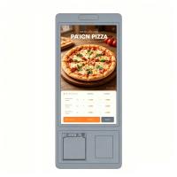 China 21.5 Inch Self Ordering Kiosk with Touch Screen and QR Code for Efficient Restaurant Management for sale