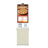 China 32 Inch fast food ordering kiosk Touch Screen with Barcode Reader Thermal printing module for sale