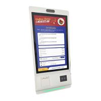 China 32 Inch Self Service Payment Kiosk Checkout Wall-mounted For Hotel Airport Subway Restaurant for sale