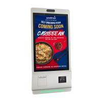 China 32 Inch Self Service Payment Kiosk Checkout Wall-mounted For Hotel Airport Subway Restaurant for sale