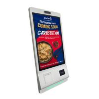 China 32 Inch Self Service Payment Kiosk Checkout Wall-mounted For Hotel Airport Subway Restaurant for sale