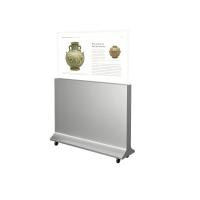 China 55 Inch Portable Lifting Transparent OLED Display for Product Launch Events and Brand Reveals for sale