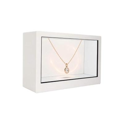 China 10.1 Inch Transparent Touch Display Cabinet for Interactive Product Showcase Solutions for sale