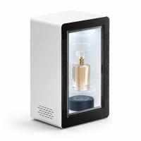 China 15.6 Inch Transparent Digital Display Cabinet for Brand Showcase and Visual Marketing Display for sale