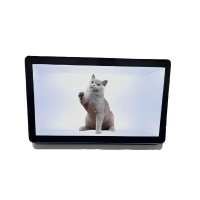 China 21.5 Inch Transparent Retail Display Cabinet Enhancing Modern Store Product Presentation for sale