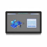 China 21.5 Inch Transparent Retail Display Cabinet Enhancing Modern Store Product Presentation for sale