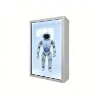 China 27 Inch See-Through LCD Showcase Creating Clear and Modern Product Displays for sale