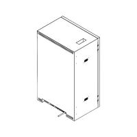 China 32 Inch See-Through Display Cabinet for Modern Transparent Product Presentation for sale