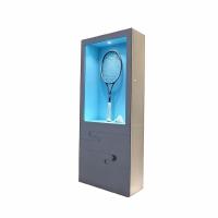 China 43 Inch Transparent Digital Signage Showcase for Dynamic Commercial Communication and Branding for sale