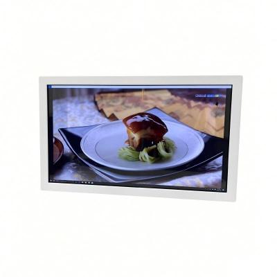 China 49 Inch Freestanding Transparent Display Cabinet for Standalone Product Presentation for sale