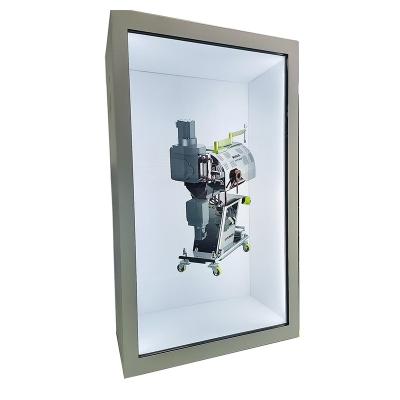 China 49 Inch Custom Transparent LCD Showcase for Unique Commercial Display Solutions and Applications for sale