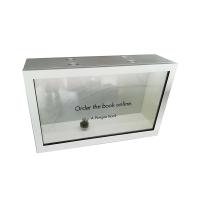 China 55 Inch Transparent Video Display Cabinet Creating Immersive Visual Presentations for Modern Spaces for sale