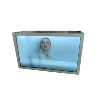 China 55 Inch Transparent Video Display Cabinet Creating Immersive Visual Presentations for Modern Spaces for sale