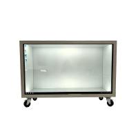 China 65 Inch Transparent LCD Display Box for Large Product Presentation and Visual Integration for sale