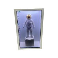 China 65 Inch Transparent OLED Display Case for Premium Art and Luxury Product Presentation Spaces for sale