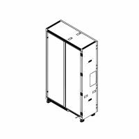 China 75 Inch Transparent Screen Display Cabinet Blending Products with Digital Visual Layers for sale