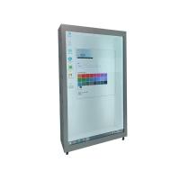 China 85 Inch Transparent Display Kiosk for Large Commercial Experience Environments for sale