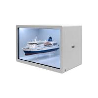China 86 Inch Transparent LCD Advertising Box for Large-Scale Brand Visual Communication for sale