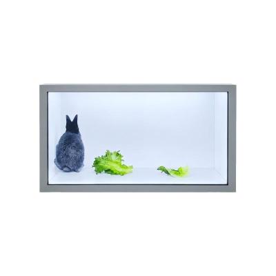 China 98 Inch Transparent LCD Touch Screen Display Case for Immersive Interactive Presentations for sale